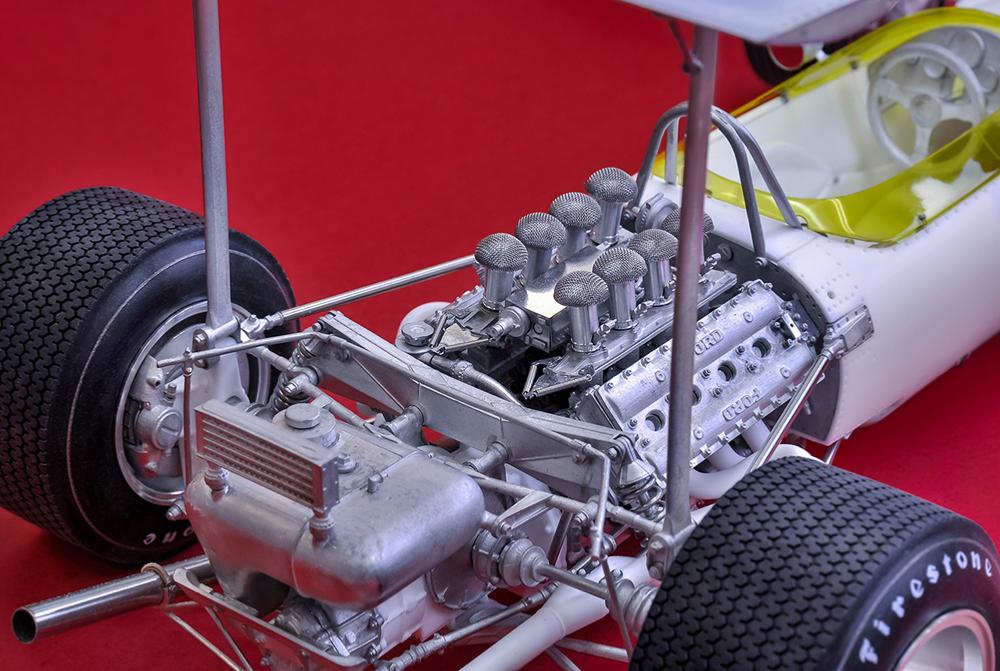 1/12 Maquette en Kit LOTUS 49B 1968 TEAM ROB WALKER model factory hiro K724