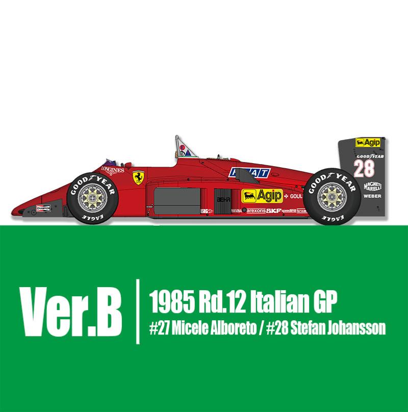1/43 Maquette en Kit FERRARI 156/85 ITALIE 1985 model factory hiro K753