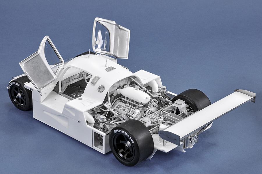 1/12 Maquette en Kit SAUBER MERCEDES C9 Le Mans 1989 model factory hiro ...