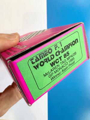 1/43 Maquette en kit Mc LAREN MP4/2B monaco 1985 WORLD CHAMPION 1985 ...