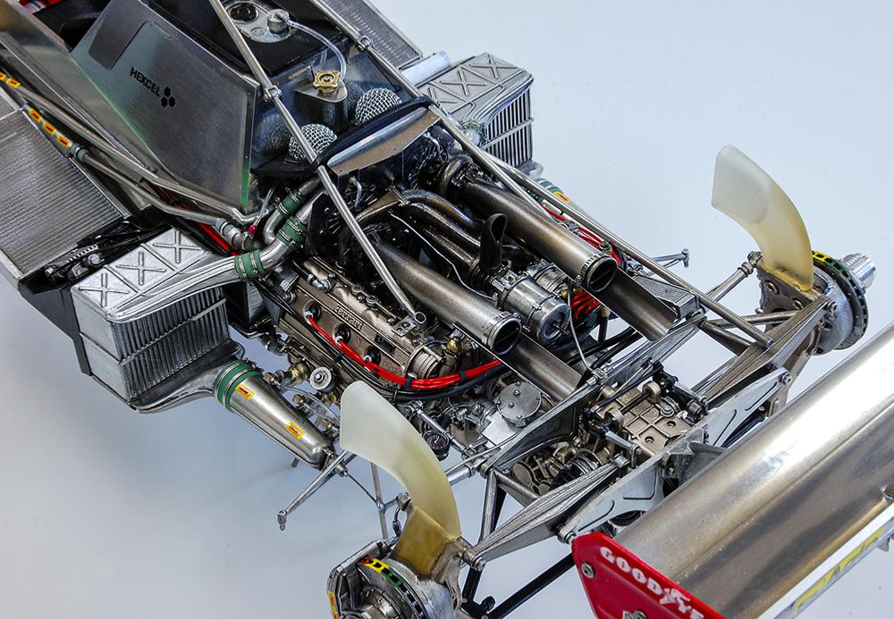 1/12 Kit Ferrari 126 C - USA GP 1982 -model factory hiro mfh k434