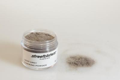 LIGHT GREY FLOCKING POWDER (20ml) - STREETBLISTERS - SB16001