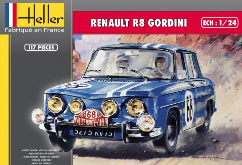 1/24 Maquette en Kit RENAULT R8 GORDINI - HELLER 80700
