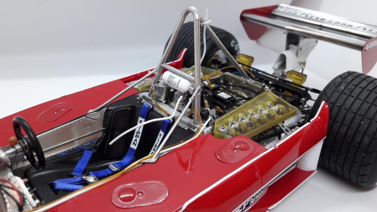 1/12 Ferrari 312 T2 1977 - MONTE / BUILT - model factory hiro